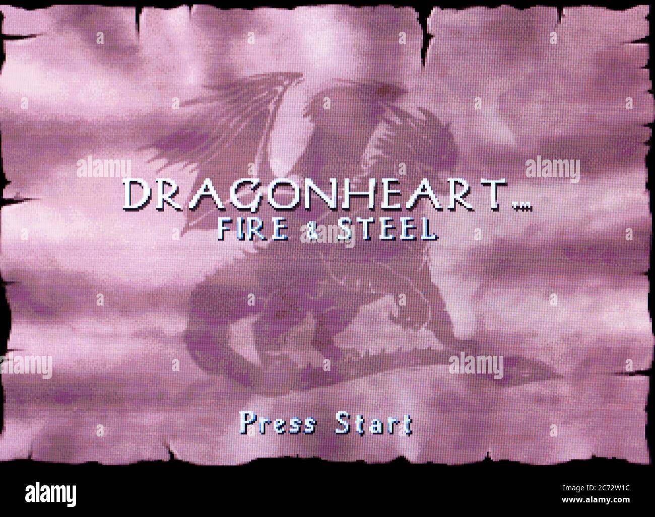 Dragonheart Fire & Steel - Sega Saturn Videogame - Editorial use only ...