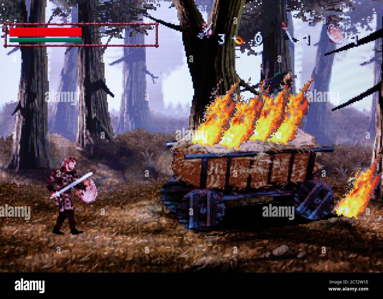 Dragonheart Fire & Steel - Sega Saturn Videogame - Editorial use only ...