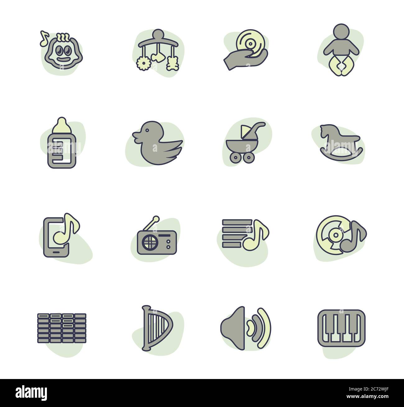 Blues icons hi-res stock photography and images - Alamy