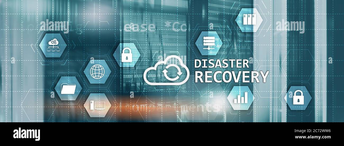 Disaster Recovery Plan for your corporation. Cyber Security concept ...
