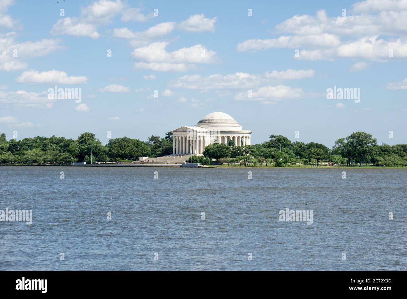 Jefferson Memorial Across The Tidal Basin Stock Photo - Alamy