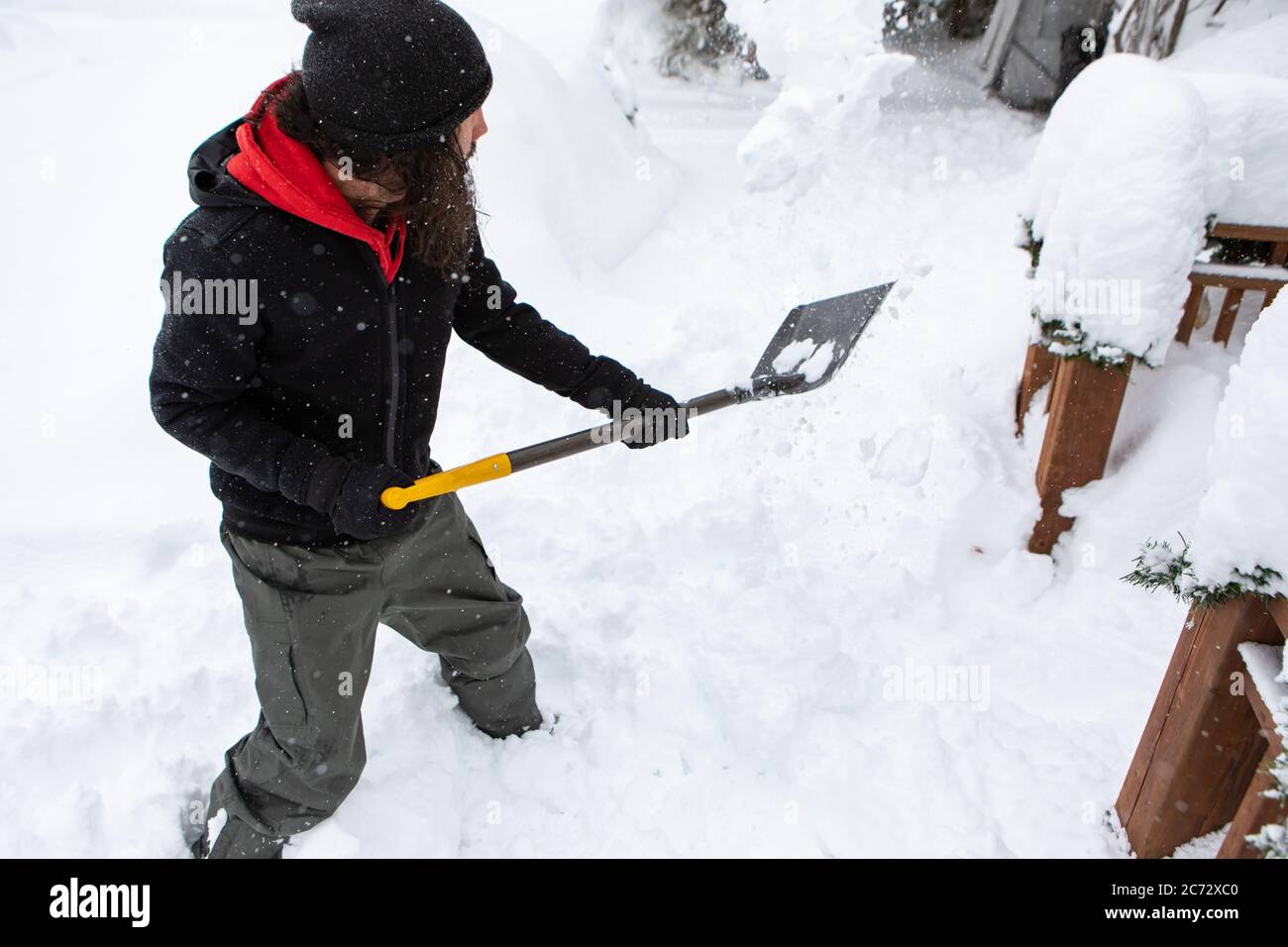 Man Holding A Shovel High Resolution Stock Photography and Images - Alamy