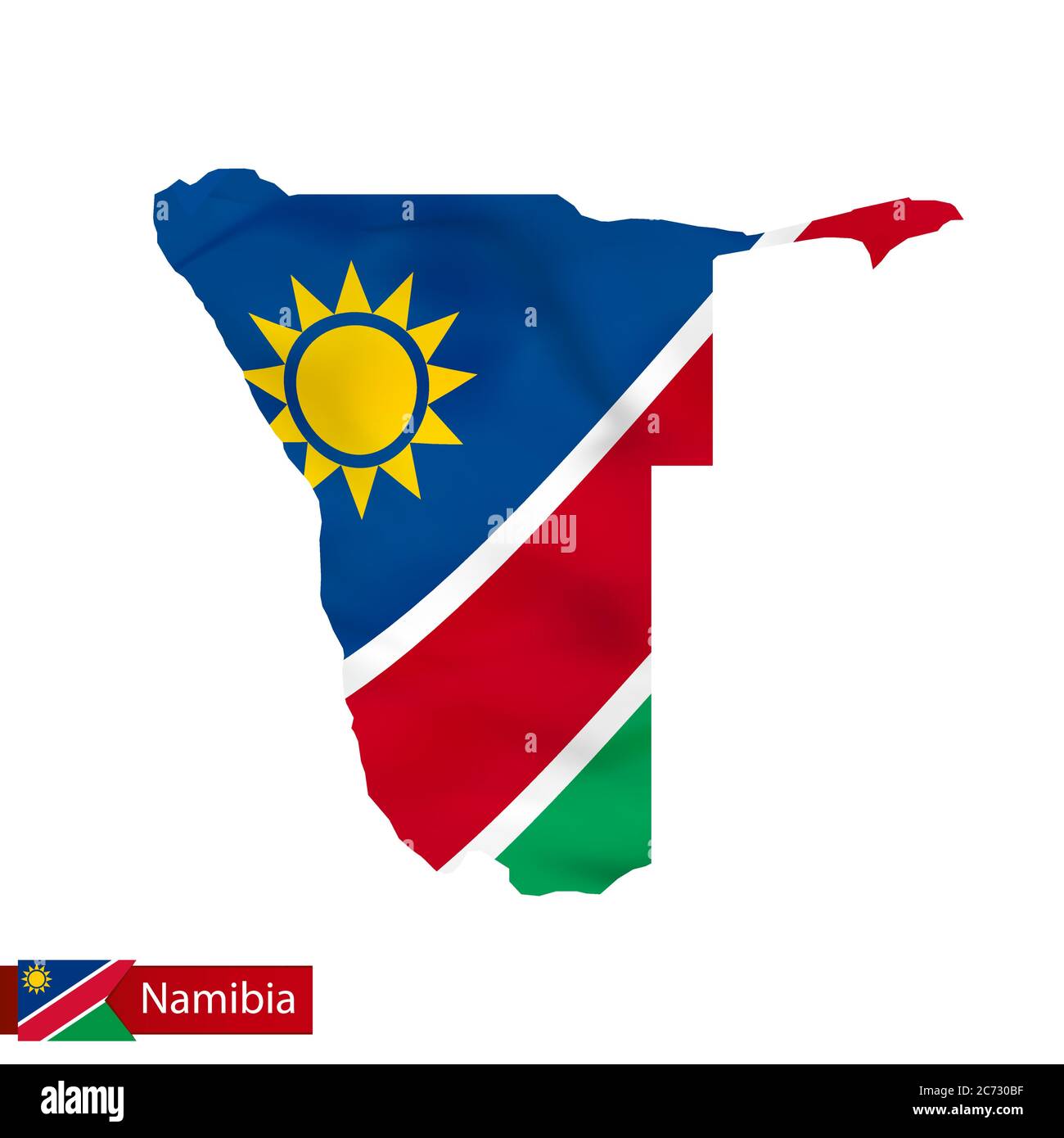 Namibia Map High Resolution Stock Photography and Images - Alamy