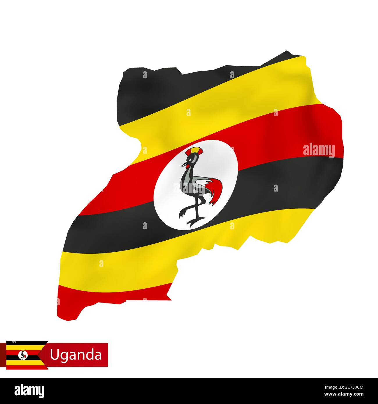Uganda pattern Cut Out Stock Images & Pictures - Alamy