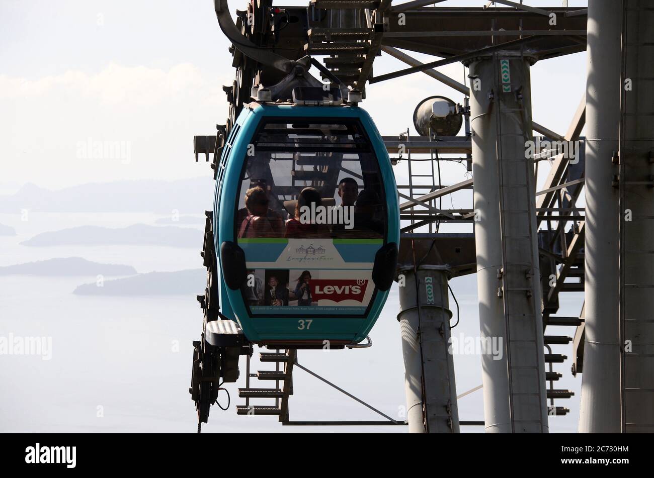 Langkawi Cable Car Stock Photo - Alamy