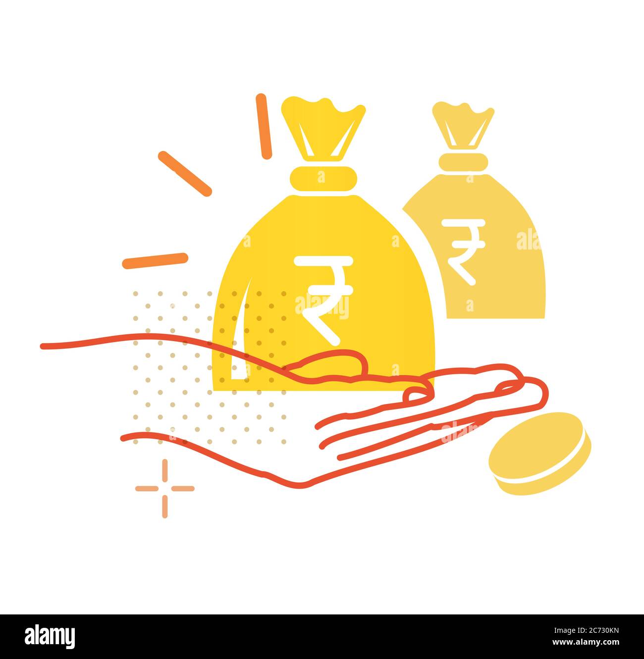 10 rupee Stock Vector Images - Alamy