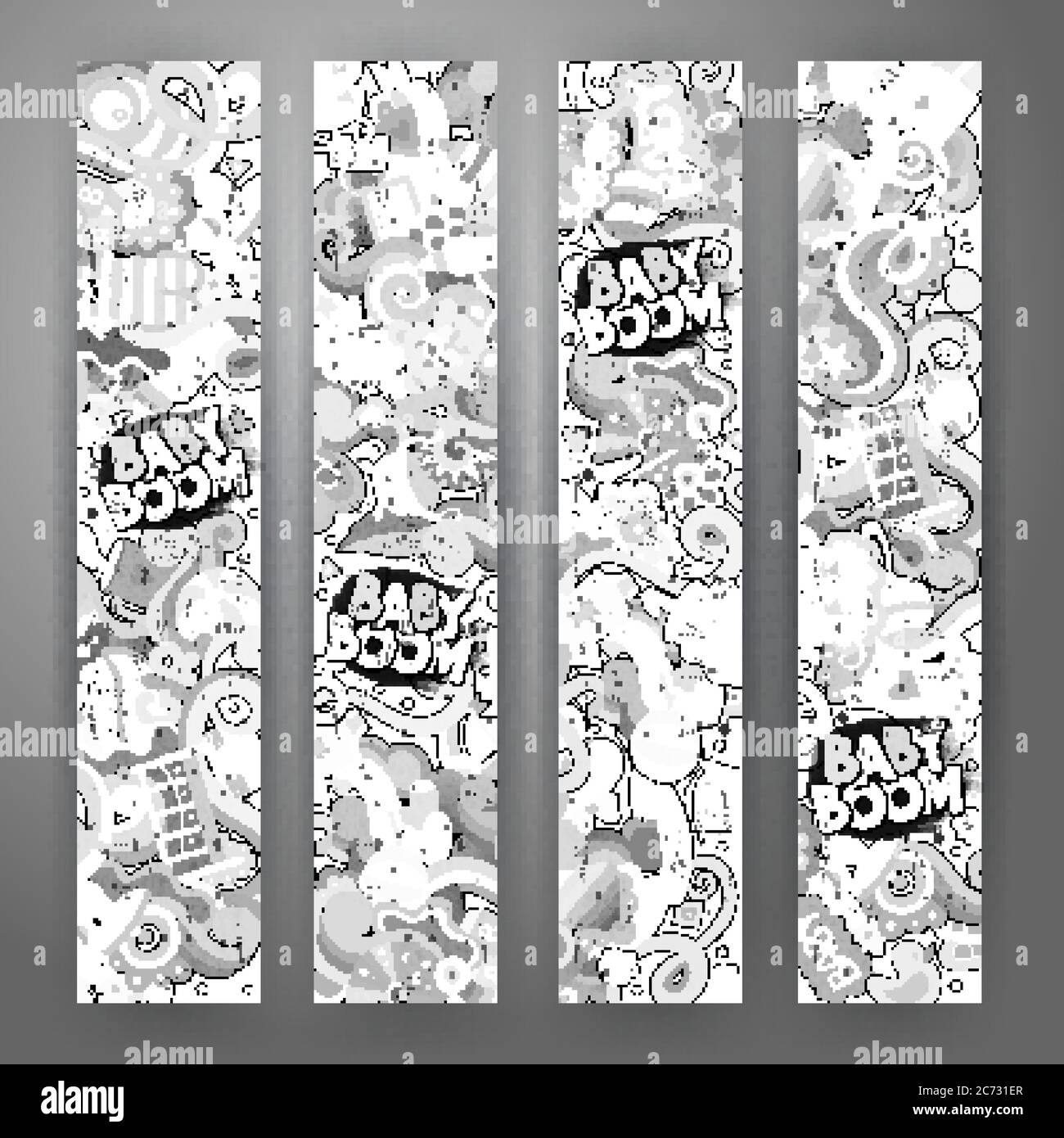 Baby boom cartoon hi-res stock photography and images - Alamy