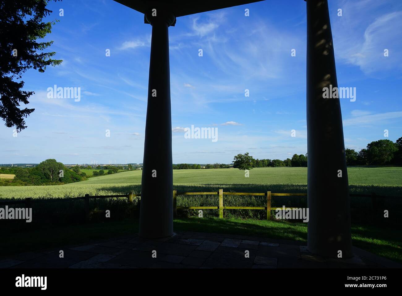 View from Cowper's Alcove near Weston Underville, Bucks Stock Photo - Alamy