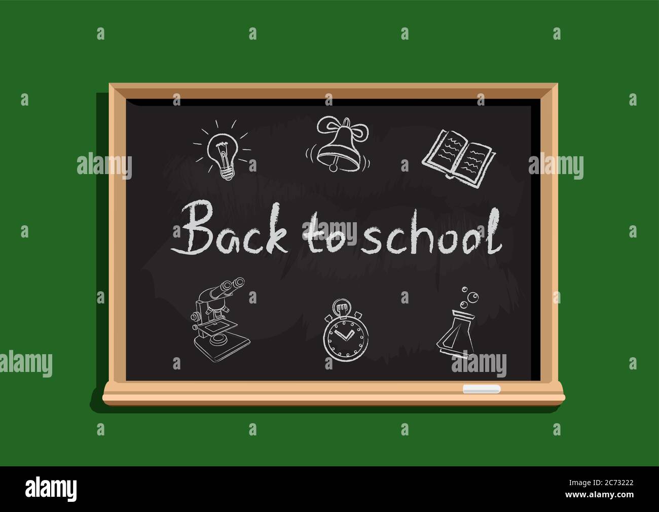 School bell classroom Stock Vector Images - Alamy