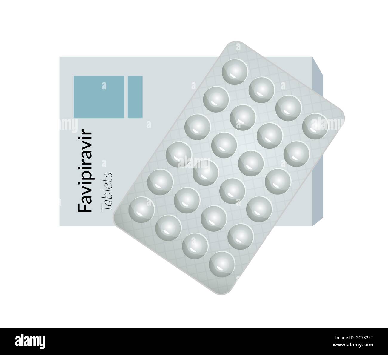 Favipiravir antiviral drug Stock Vector Images - Alamy