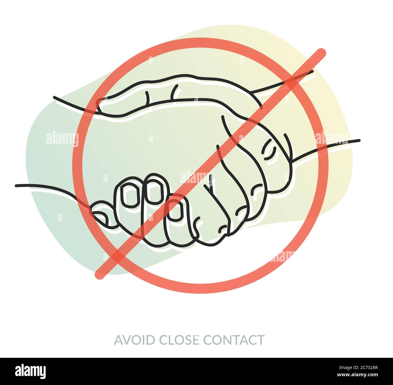 Close with finger Stock Vector Images - Alamy