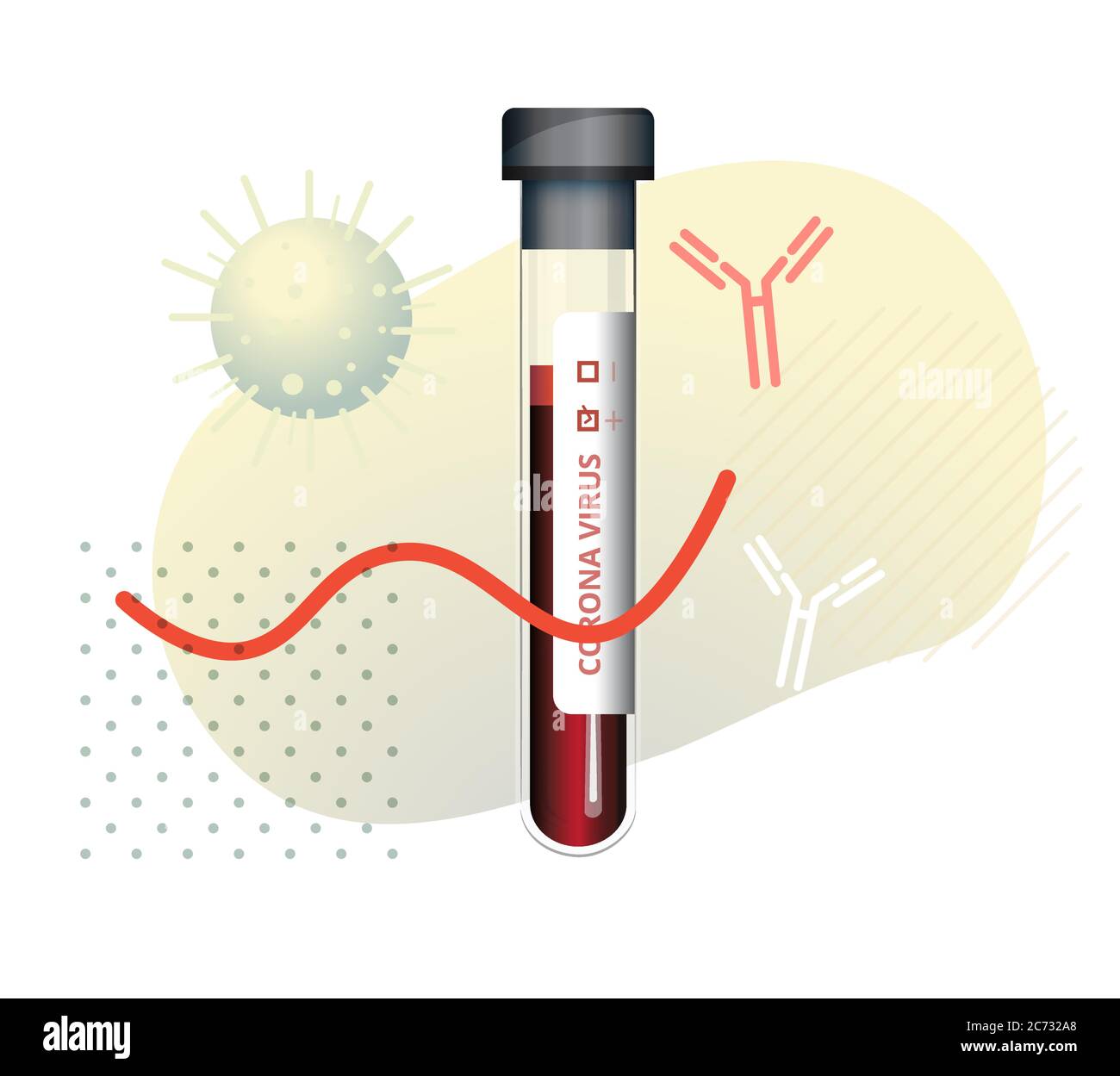 Serology test Stock Vector Images - Alamy