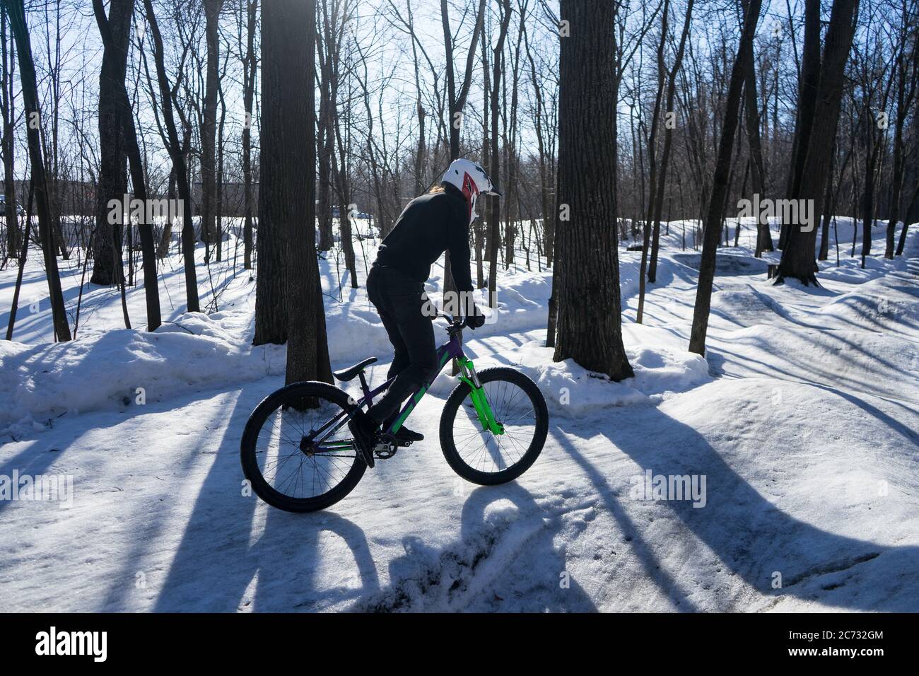 Bmx pump track hi-res stock photography and images - Alamy