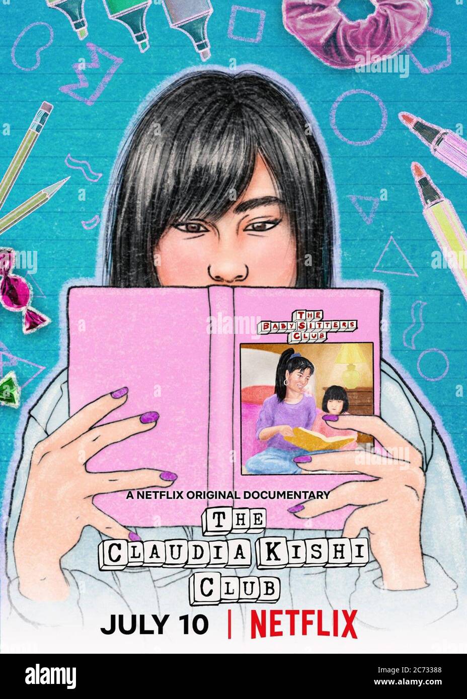THE CLAUDIA KISHI CLUB, US poster, 2020. © Netflix / Courtesy Everett ...