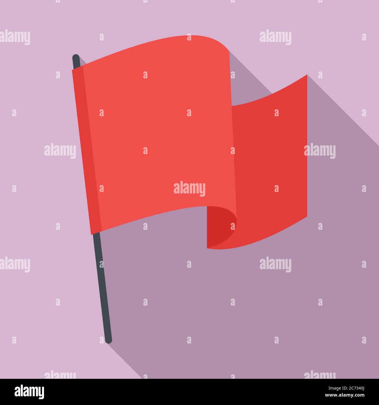 Award flag excellence icon. Flat illustration of award flag excellence ...