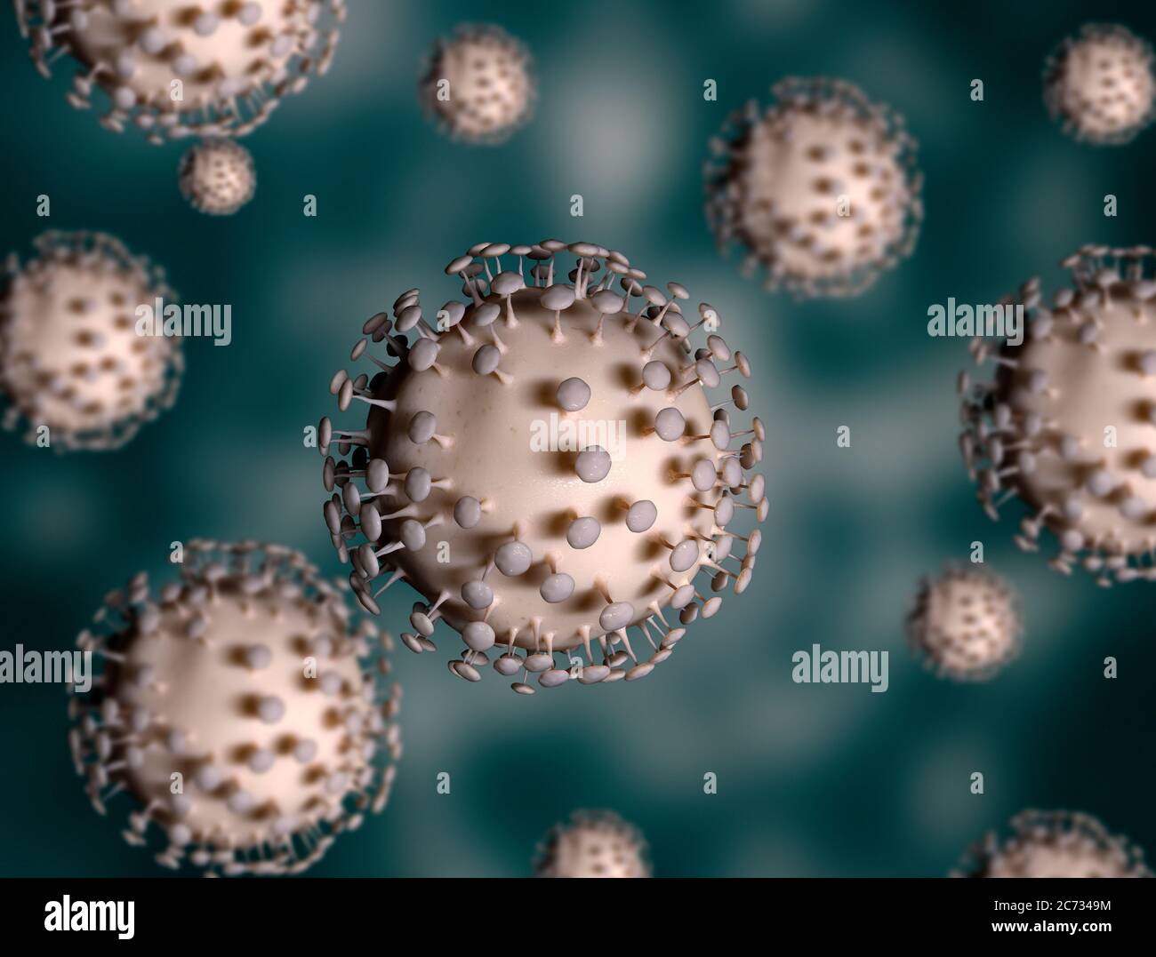 Pandemic cells hi-res stock photography and images - Alamy