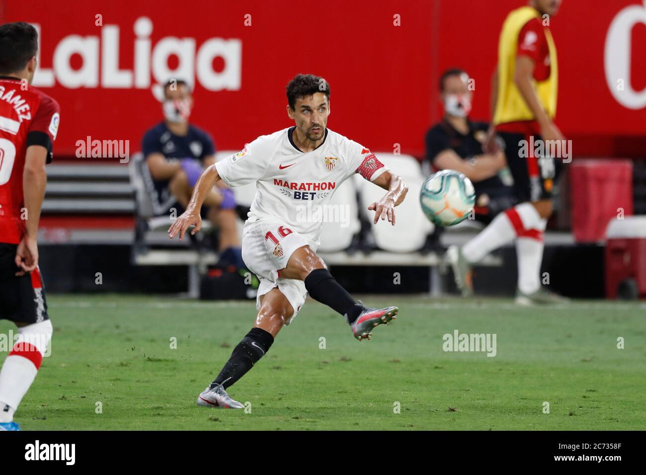 Sevilla, Spain. 12th July, 2020. Jesus Navas (Sevilla) Football/Soccer ...