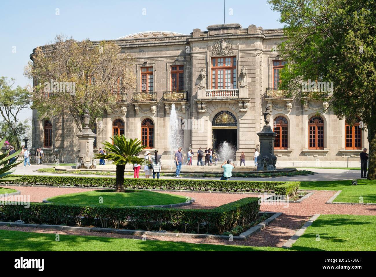 Chapultepec Castle, home of the National History Museum in Mexico City ...