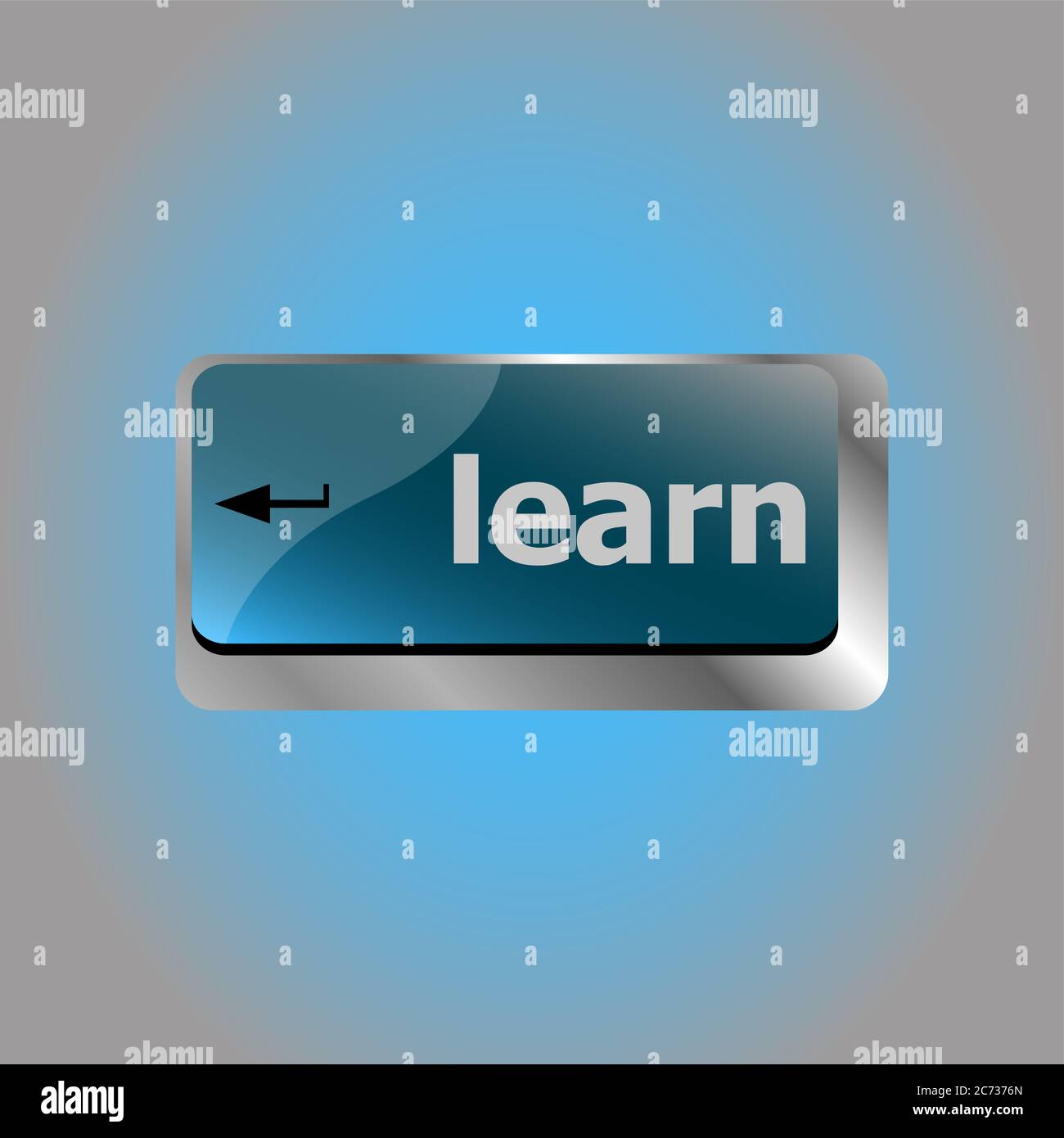 Keyboard with key Learn button. Internet education concept Stock Photo ...