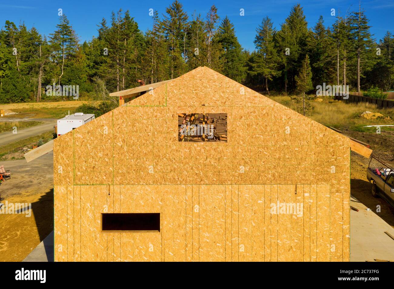Two story a frame house hi-res stock photography and images - Alamy