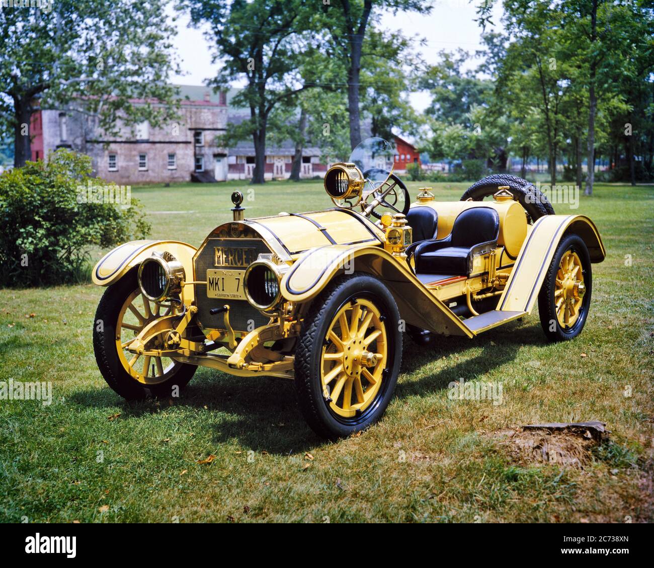 1910s 1913 MERCER TYPE 35-R RACEABOUT TWO-SEAT SPEEDSTER MADE IN NEW ...