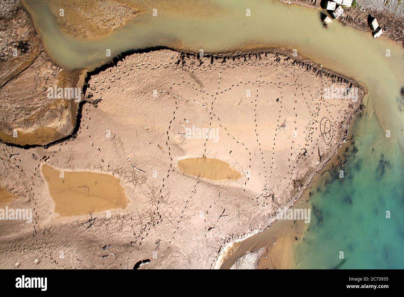 Mud area in Caucasus, Georgia Stock Photo - Alamy