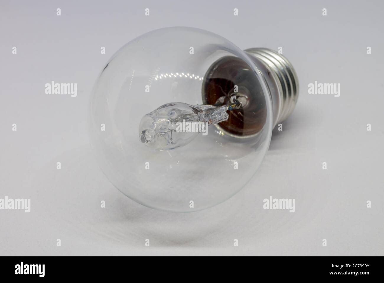 A Studio Photograph of a Halogen Household Lightbulb Stock Photo - Alamy