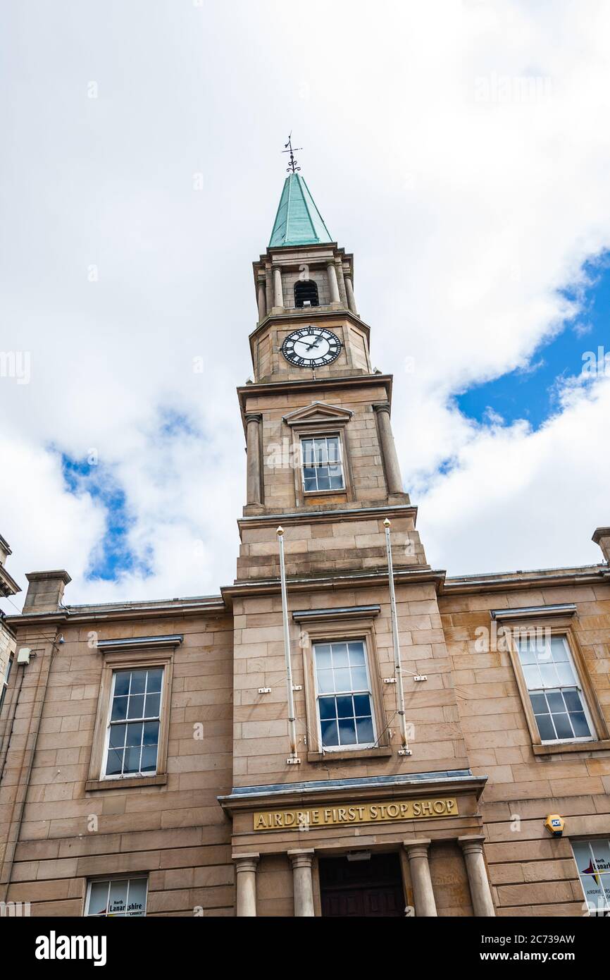 Airdrie town centre hi-res stock photography and images - Alamy