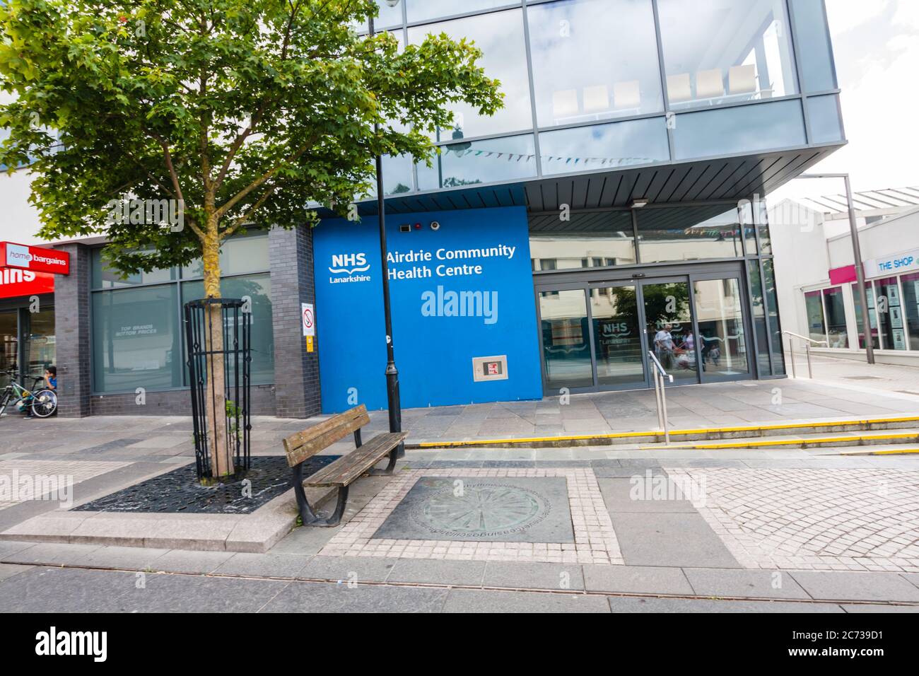 New Health Centre in Airdrie, Scotland, UK Stock Photo - Alamy