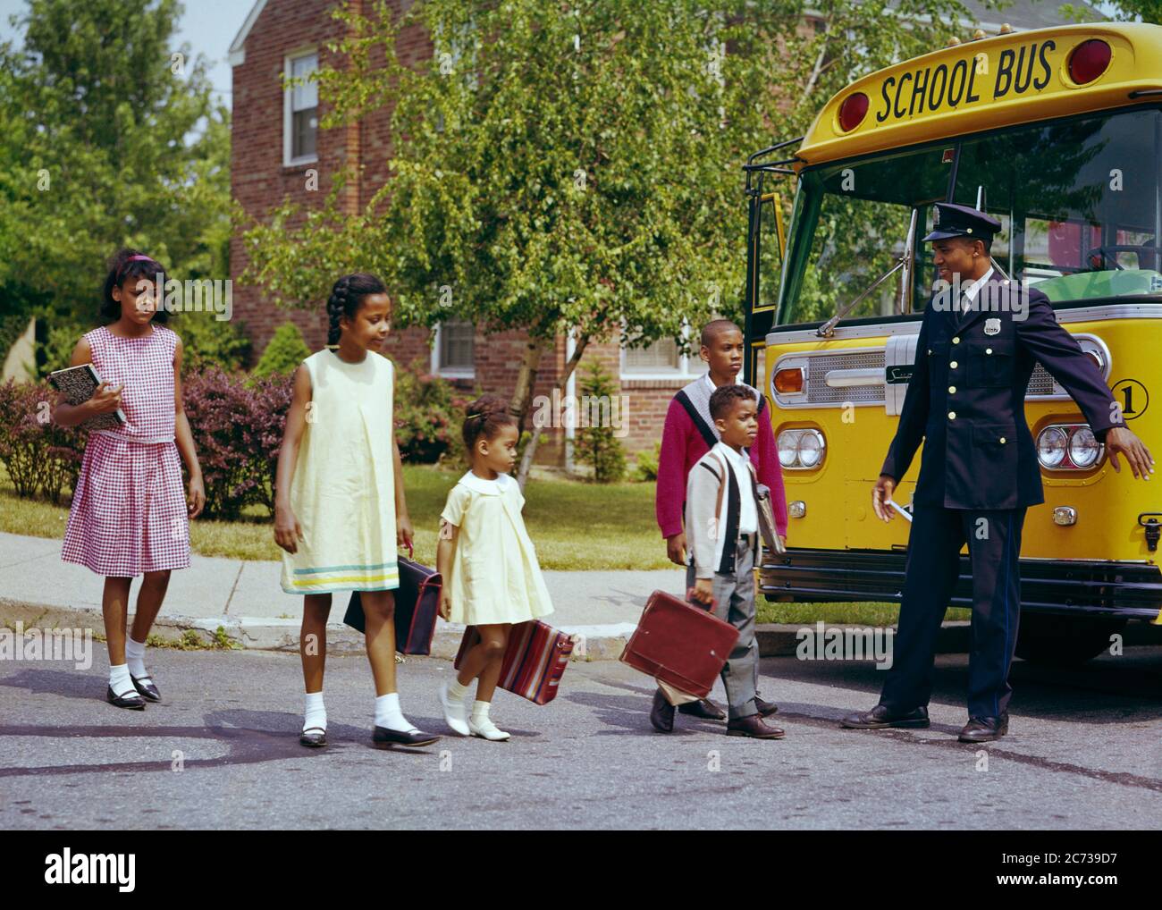 African american children 1960s school hi-res stock photography and ...