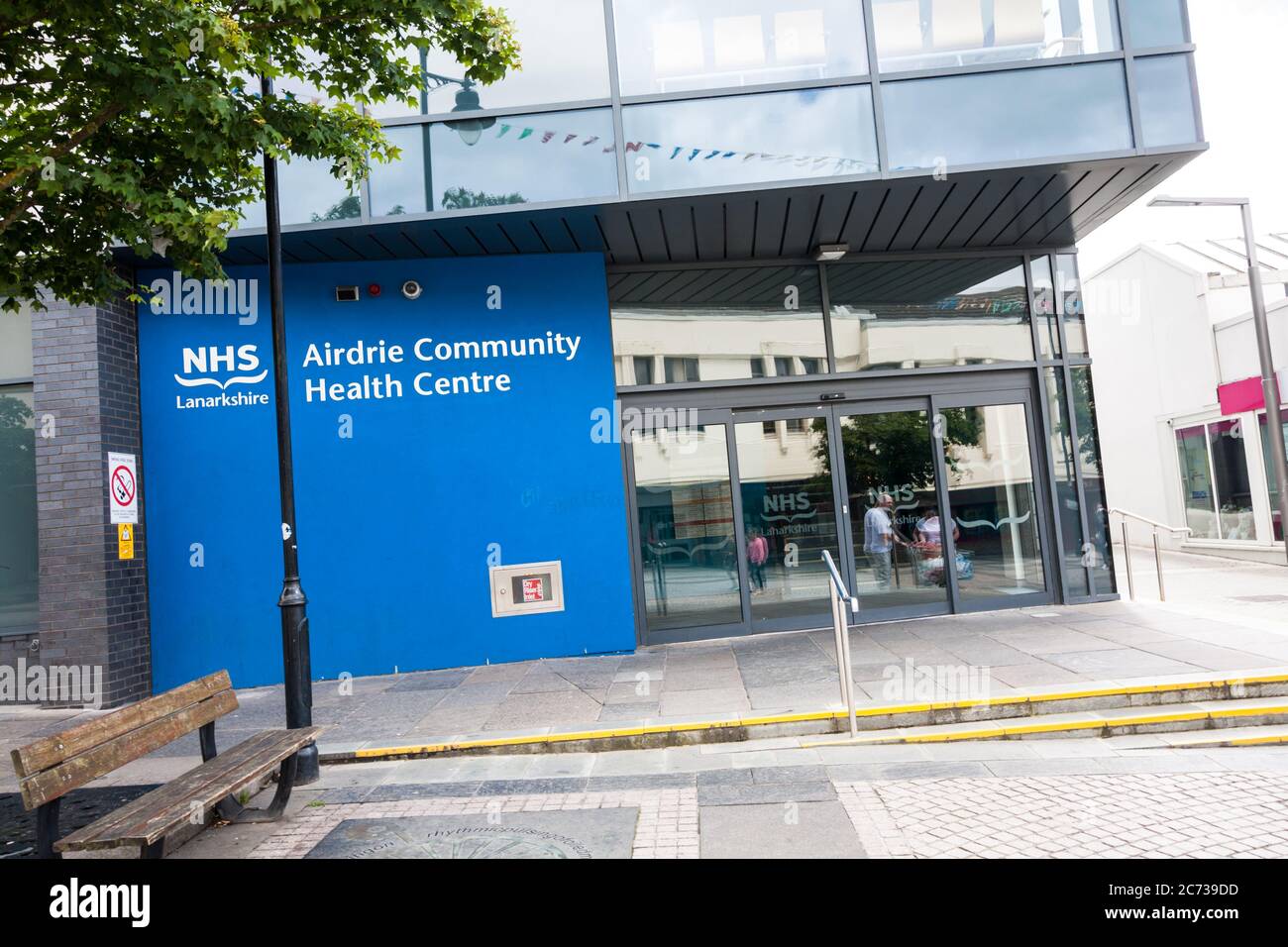 New Health Centre in Airdrie, Scotland, UK Stock Photo - Alamy