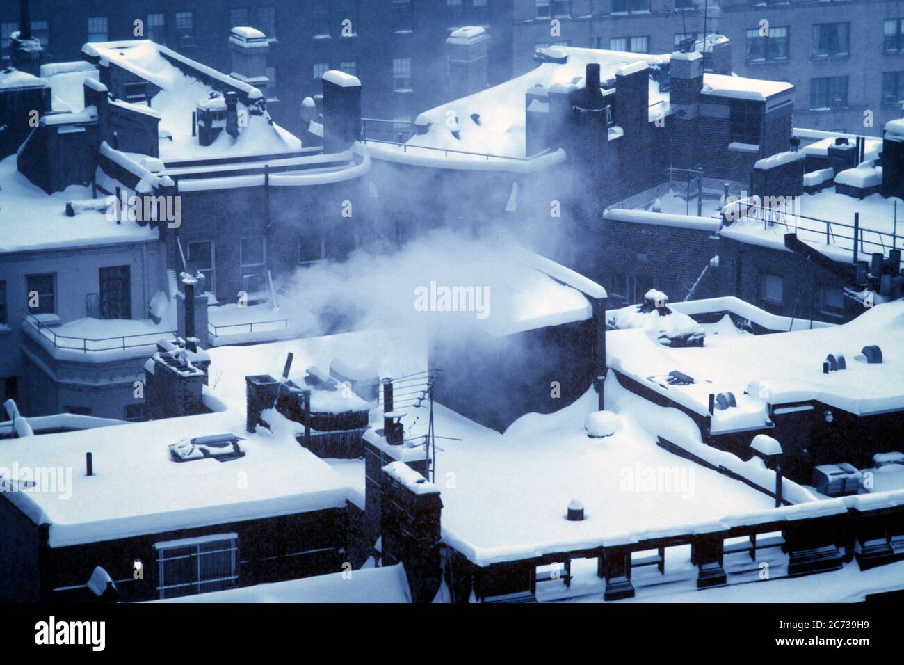 New york winter 1970s hi-res stock photography and images - Alamy