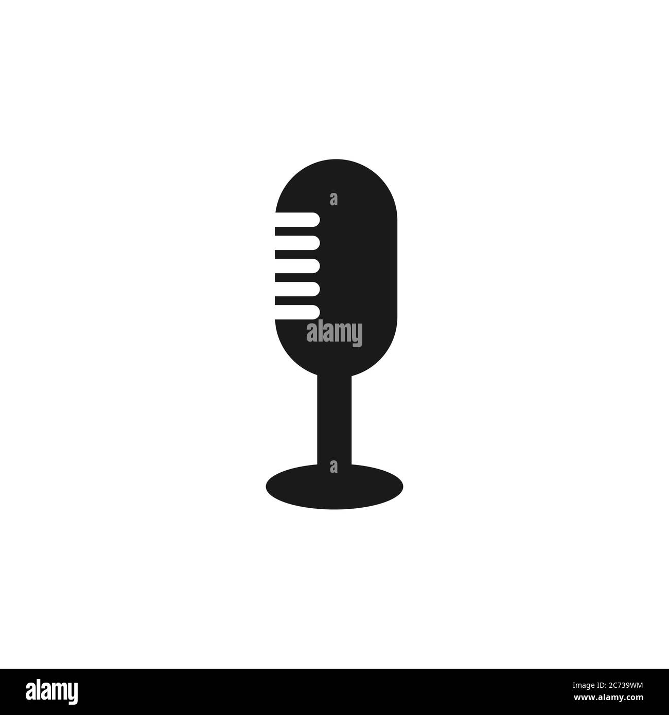 microphone vector design illustration Stock Vector Image & Art - Alamy