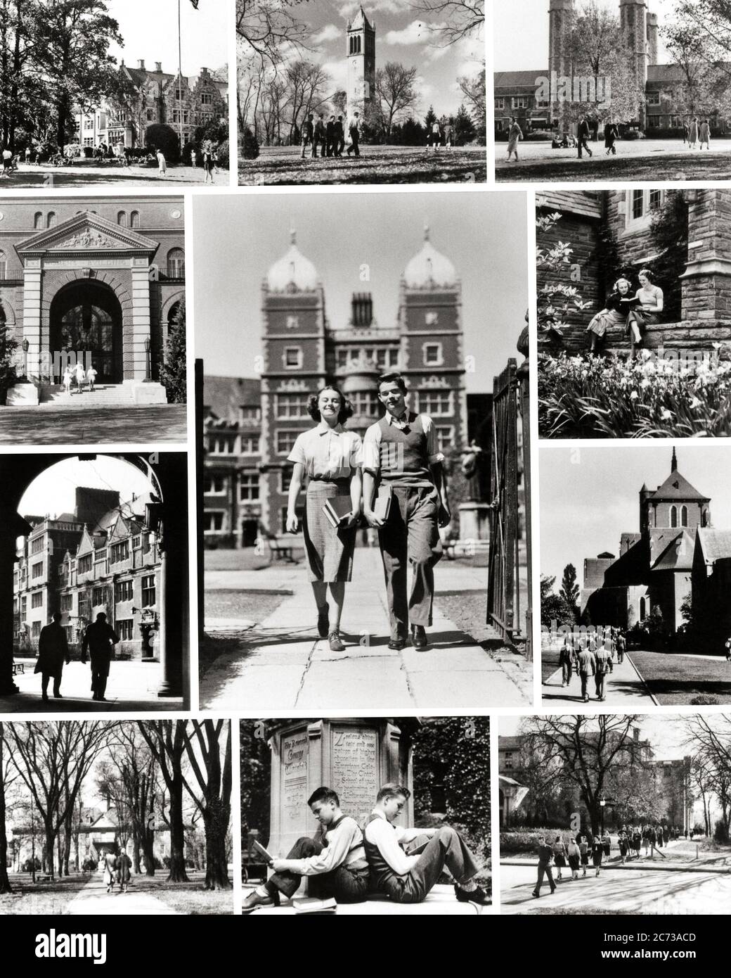1930s college hi-res stock photography and images - Alamy