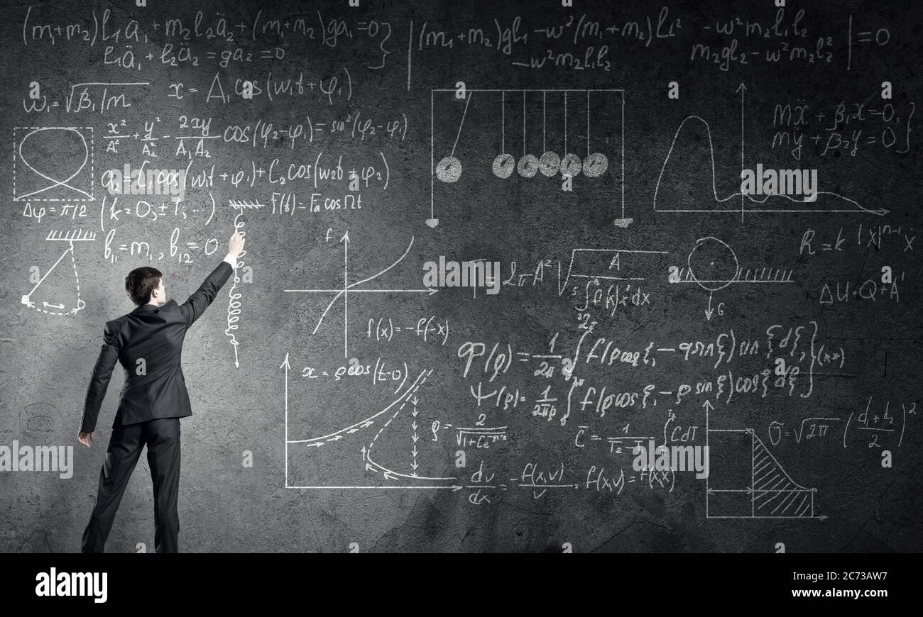 Physics classroom male teacher hi-res stock photography and images - Alamy