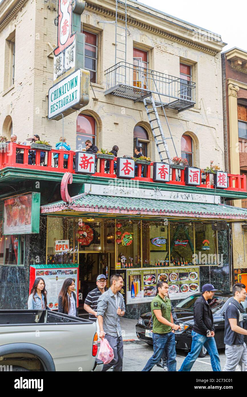 San Francisco California,Chinatown,Washington Street,ethnic ...