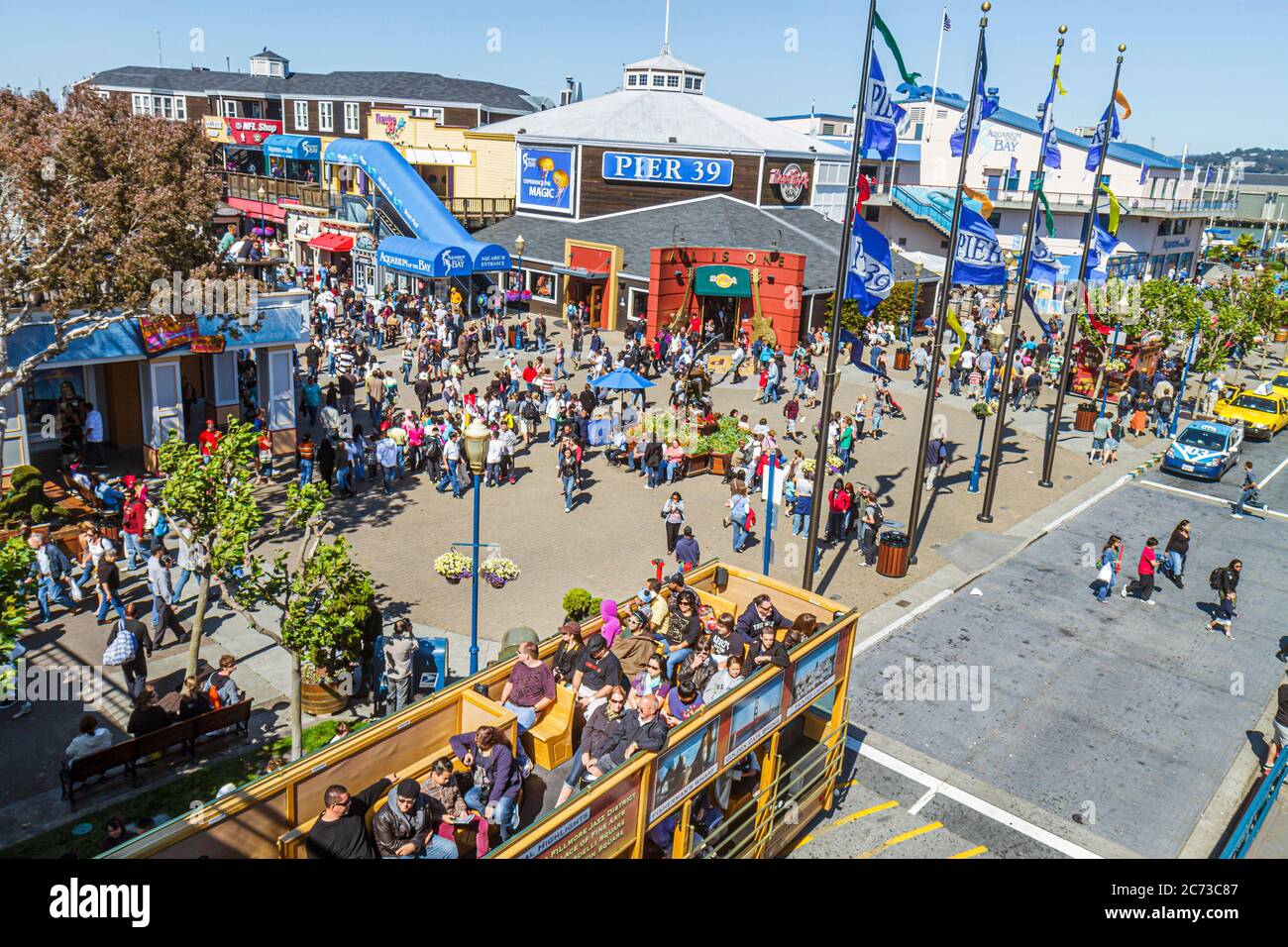 San Francisco California,The Embarcadero,Pier 39,waterside recreation ...