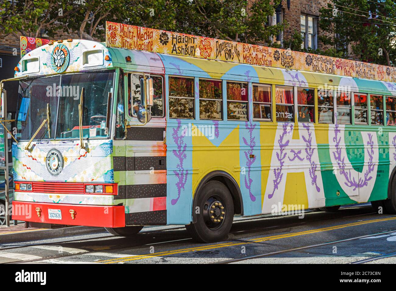 San Francisco California,7th Street,sightseeing tour,psychedelic,custom ...