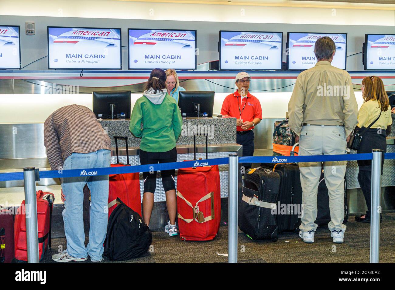 American Airlines Ticket Counter High Resolution Stock Photography and ...