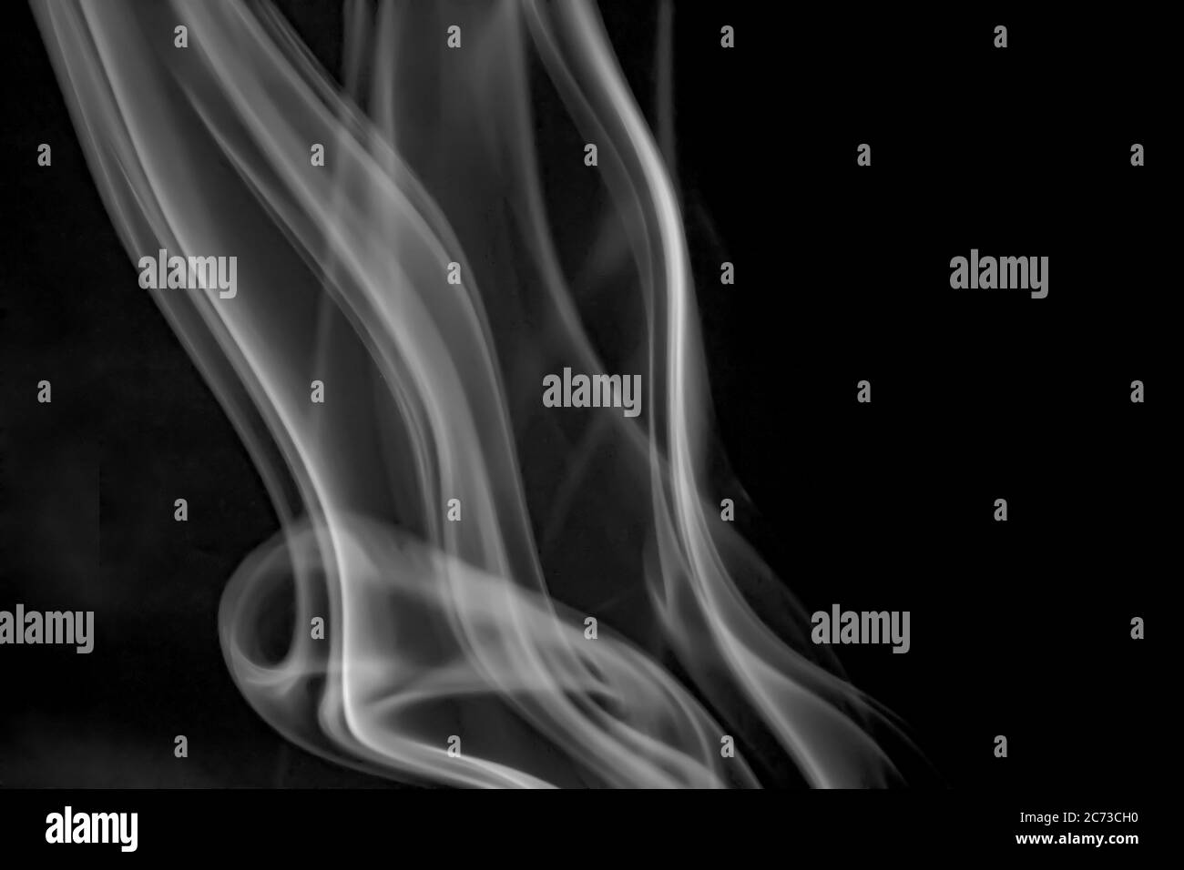 Concept dynamic smoke in flow as Background Stock Photo - Alamy