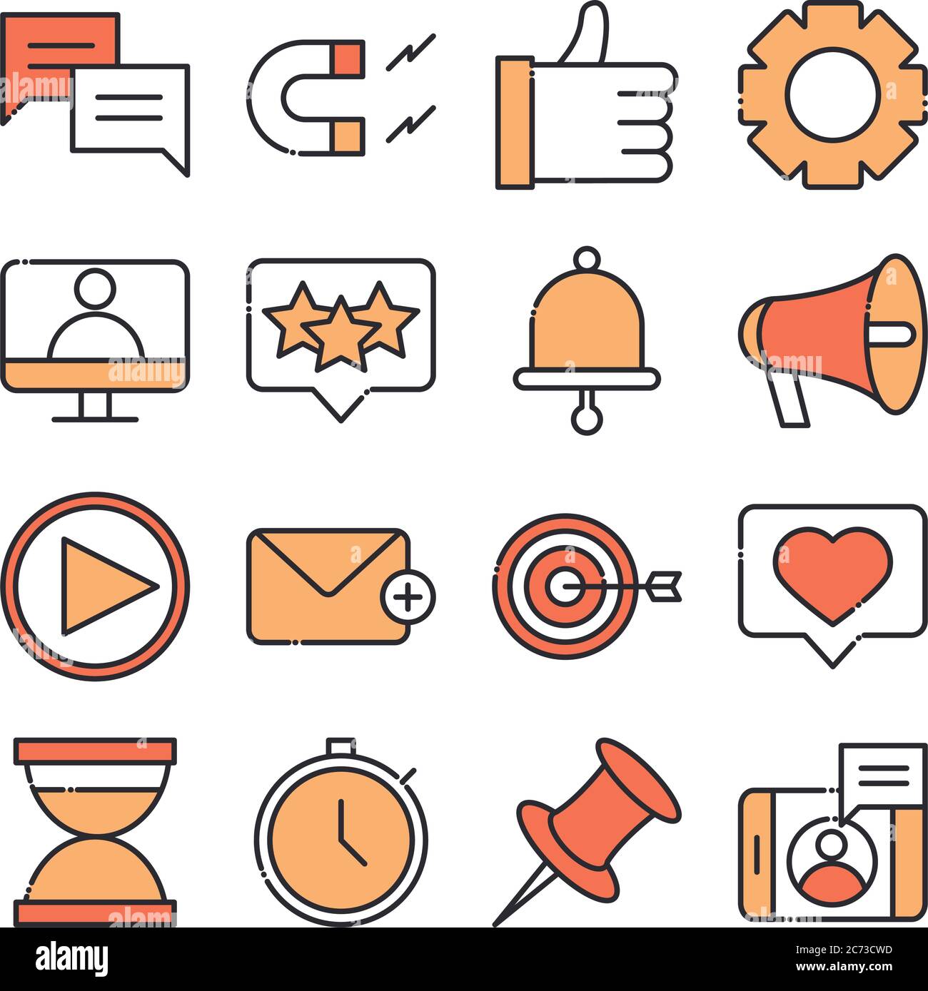 social media digital internet network communicate technology line and ...