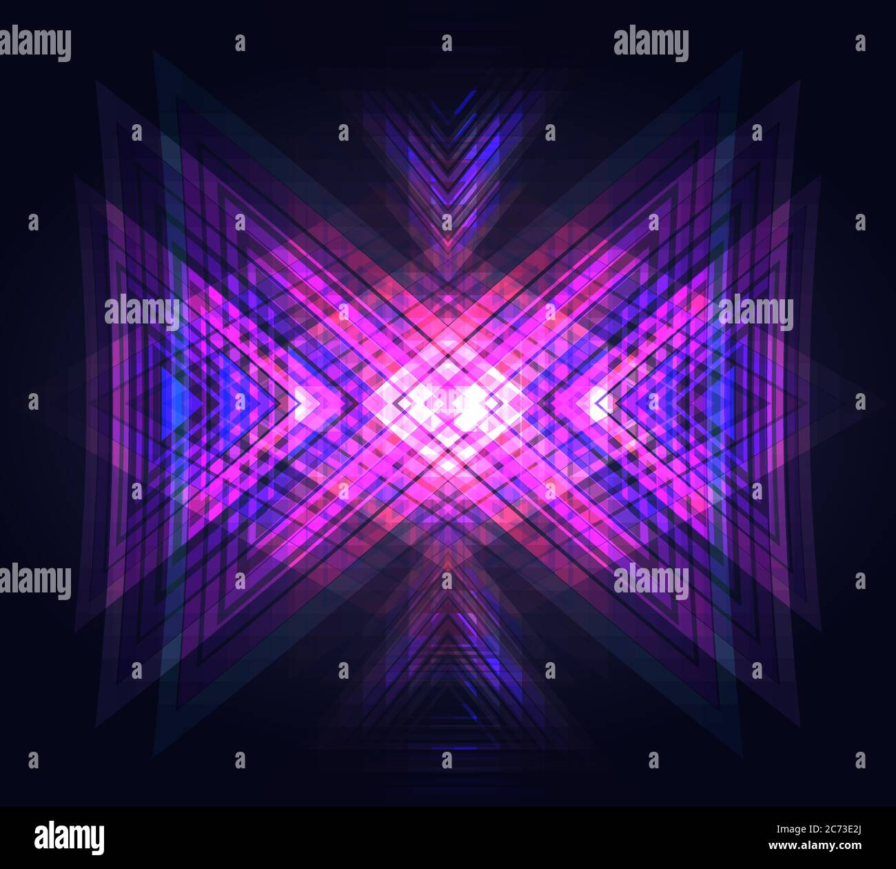 Vector neon geometric background. Element for posters, flyers and your ...