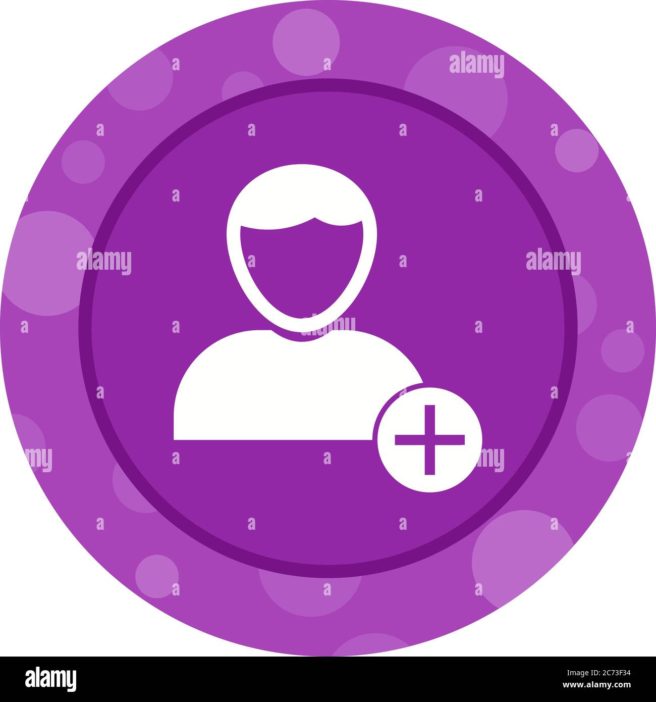 Unique Add Account Vector Glyph Icon Stock Vector Image & Art - Alamy