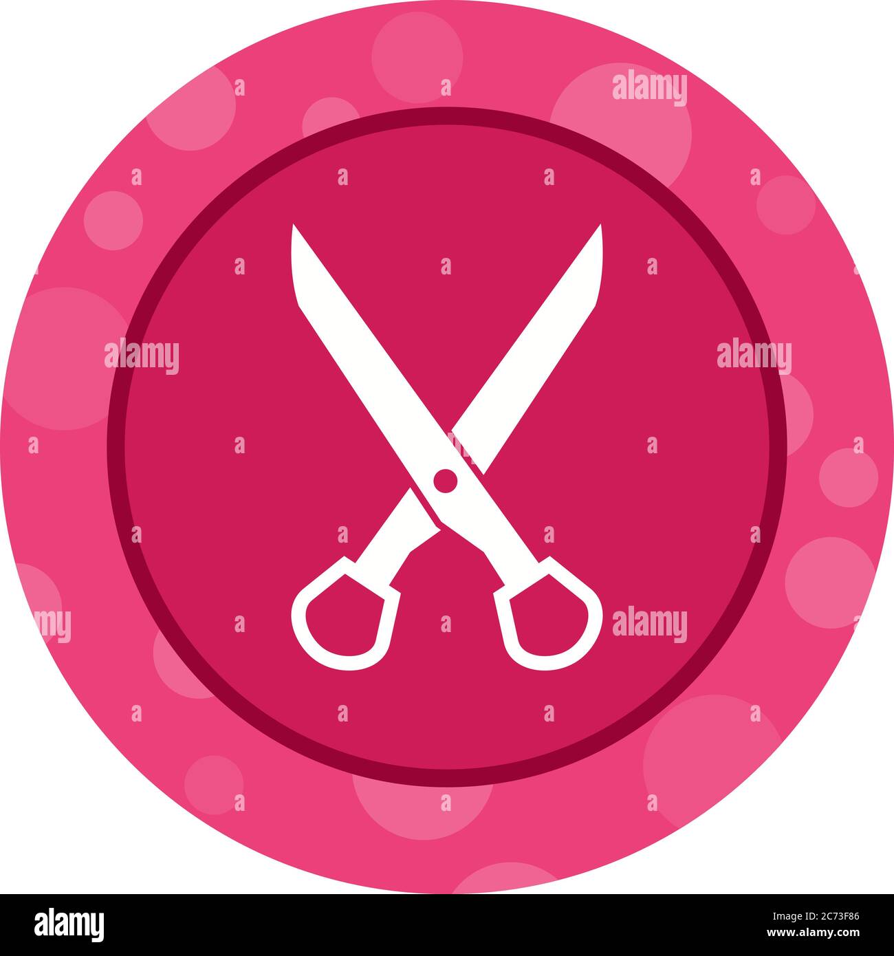 Unique Scissors Vector Glyph Icon Stock Vector Image & Art - Alamy