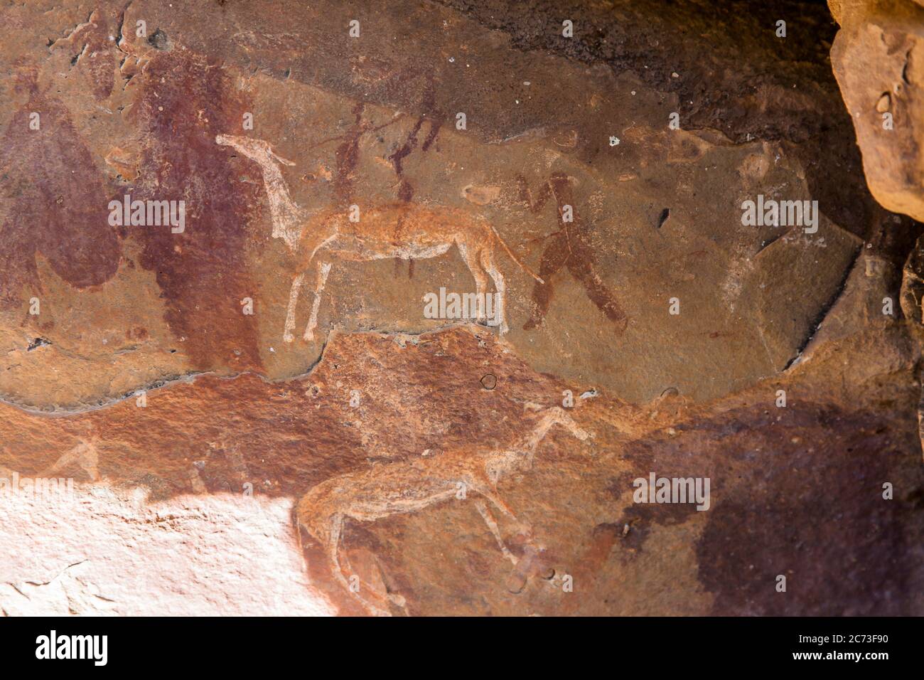 Eland bushman drakensberg hi-res stock photography and images - Alamy