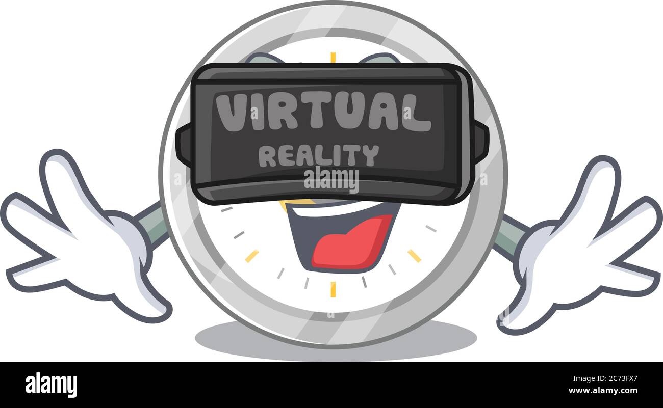 Old kitchen timer cartoon image play a game with Virtual Reality ...