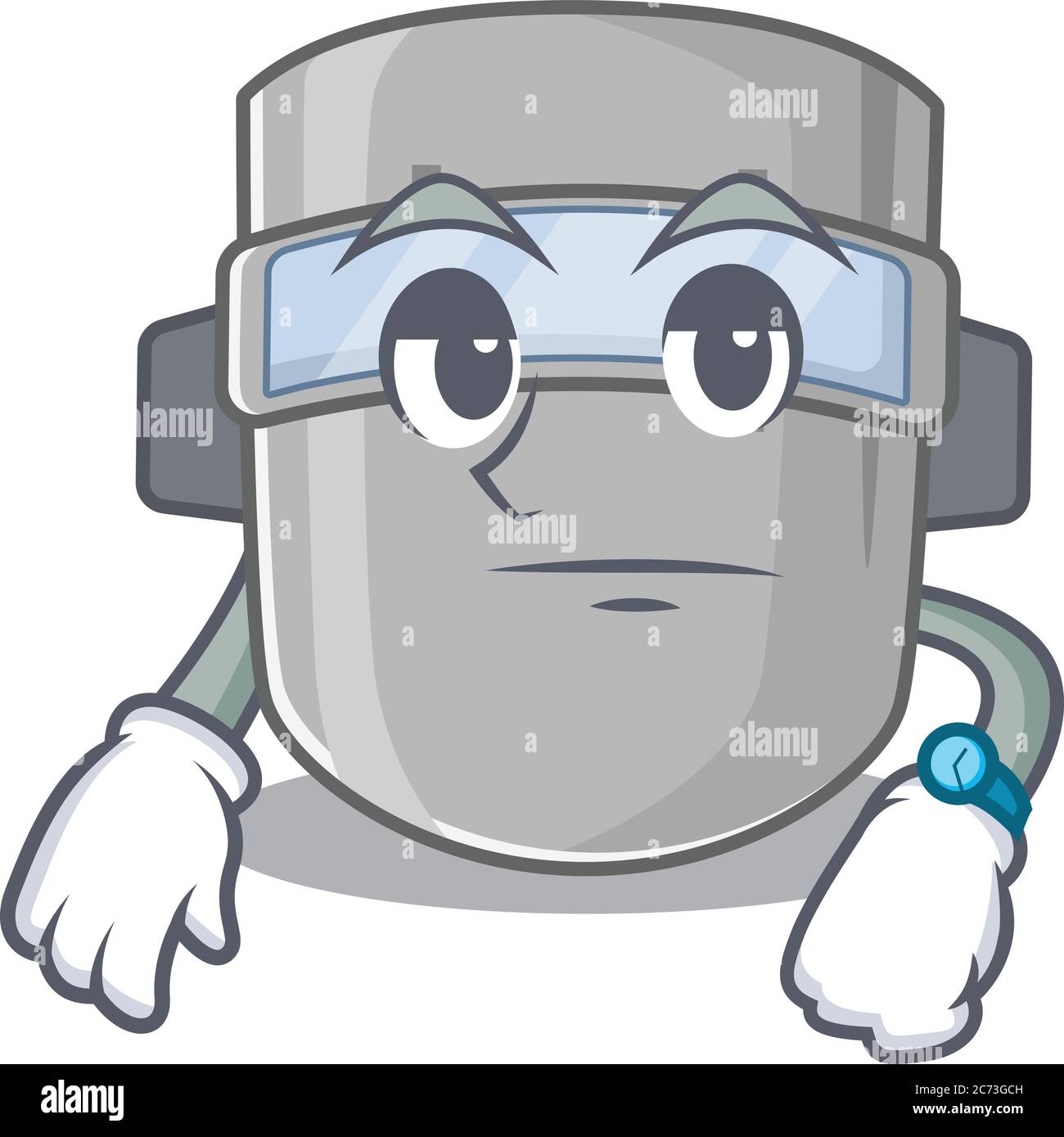 Bored guard Stock Vector Images - Alamy