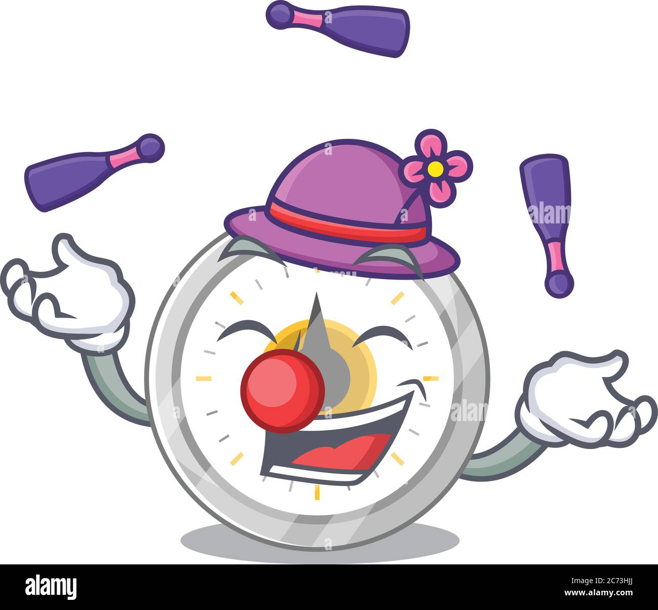 Old kitchen timer Stock Vector Images - Alamy