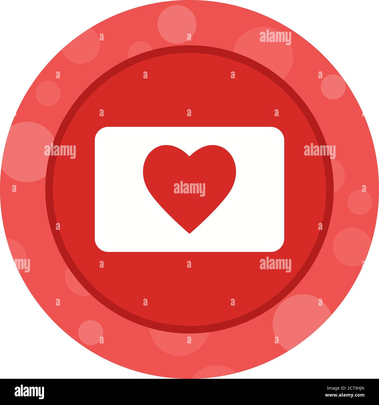 Unique Heart Vector Glyph Icon Stock Vector Image & Art - Alamy