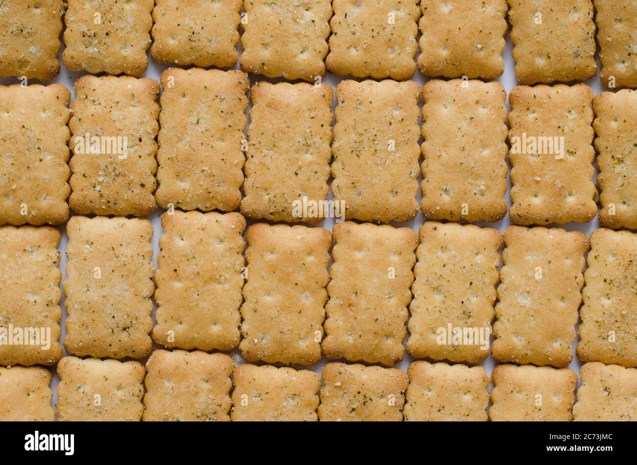 Biscuits for Breaking Time (in close up detail Stock Photo - Alamy